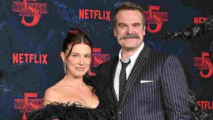 Millie Bobby Brown Details Feeling "Safe" Working With David Harbour on ...